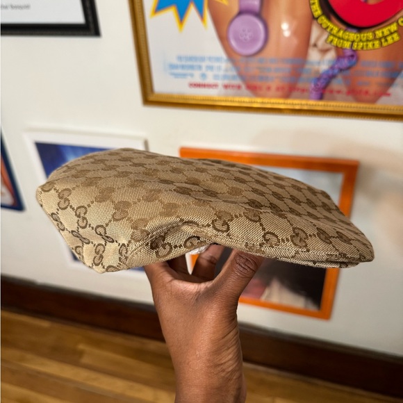 Gucci | Accessories | Gucci Original Gg Canvas Flat Cap Men Size Xl ...